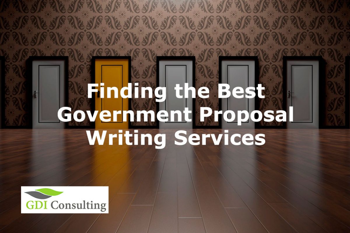 Finding the Best Government Proposal Writing Services - Federal ...