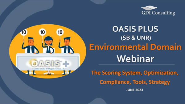 GSA OASIS Plus (OASIS+) Proposal Services – GDI Consulting